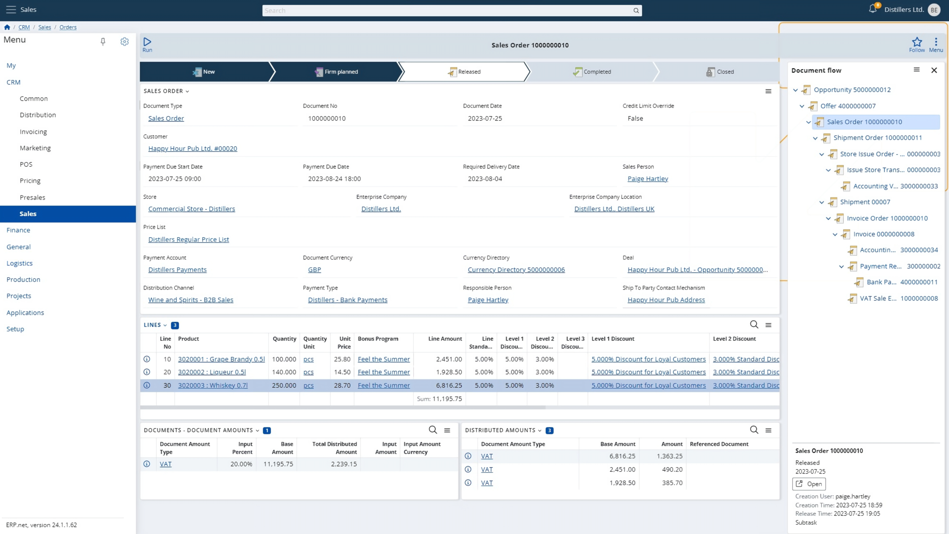 Wine and Spirits - ERP.BG - Системи за управление на бизнеса - ERP и CRM решения